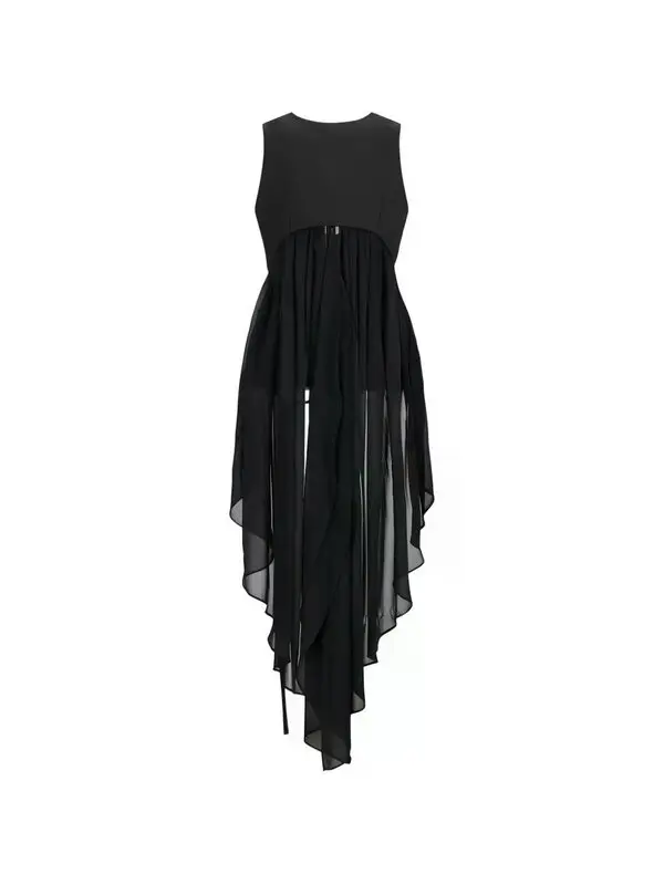 Blumarine Asymmetric-hem Waistcoat-style Gilet