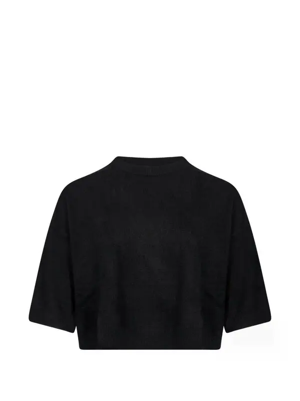GOTHA Lilou Cropped Short-sleeve Sweater