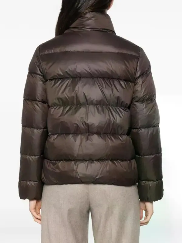 Peserico Quilted High-neck Jacket
