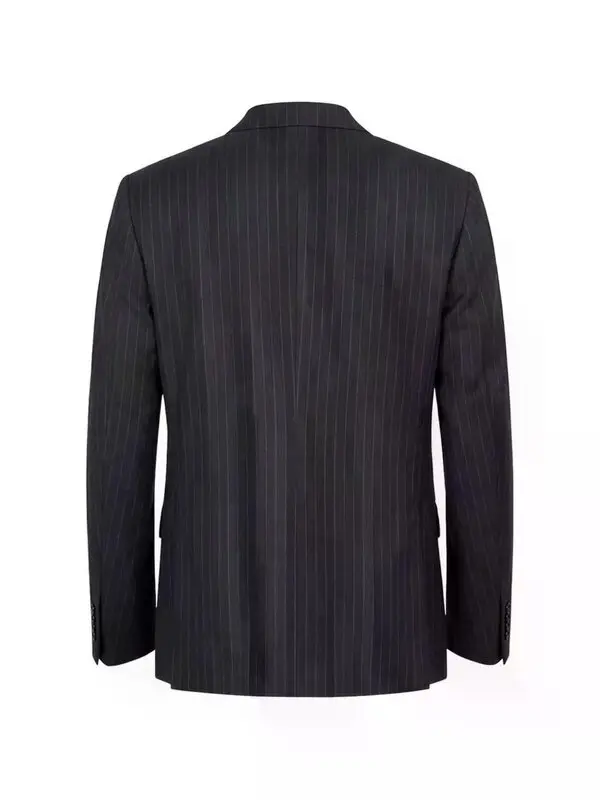 Gucci Pinstriped Wool Suit - Grey