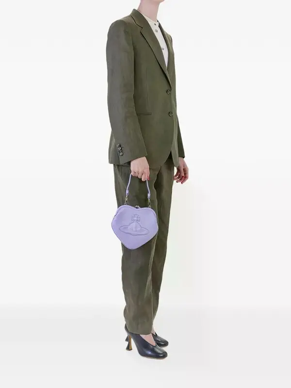 VIVIENNE WESTWOOD Belle Heart Embossed Mini Bag