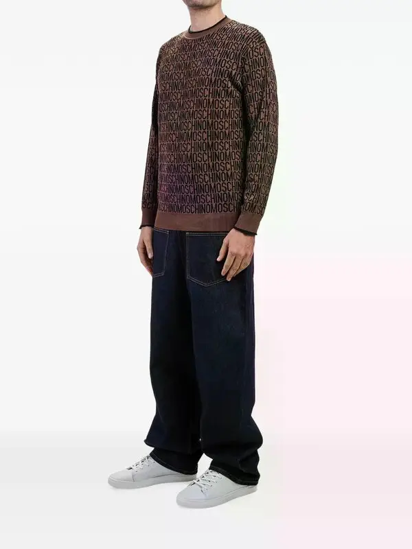 Moschino Logo-jacquard Sweater