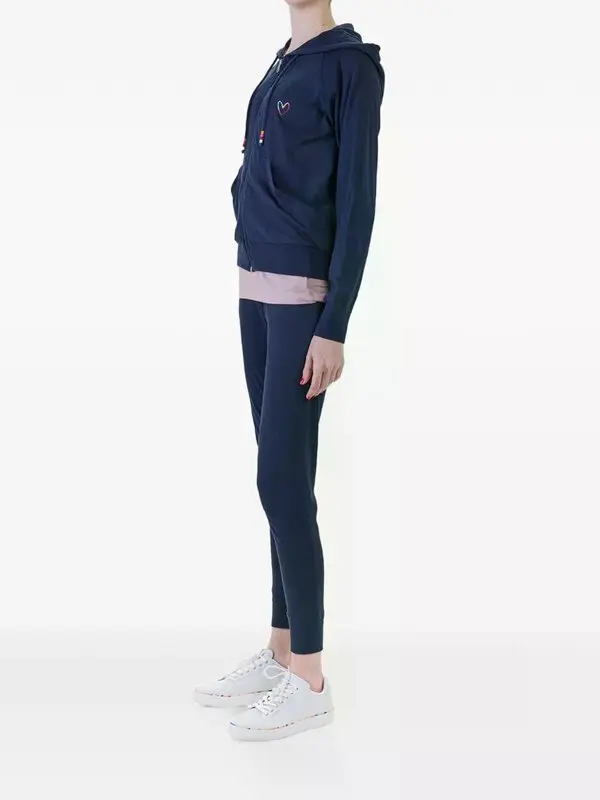 Paul Smith Swirl Heart Hoodie - Blue