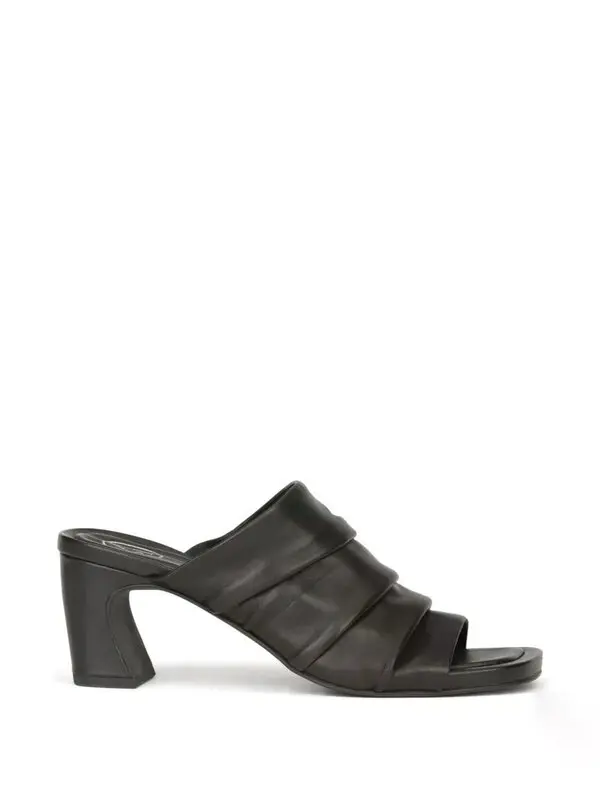 Ash Eva Leather Heeled Sandals