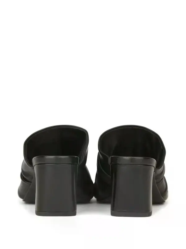 Ash Eva Leather Heeled Sandals