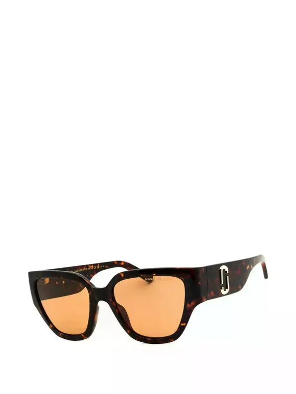 Marc Jacobs Tortoiseshell-effect Cat-eye Sunglasses