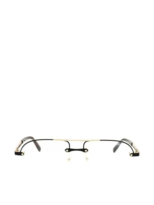 Mcm Pilot-frame Glasses - Black