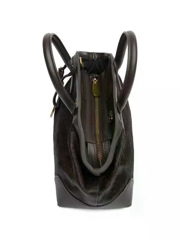 Ash Josephine Calf Hair-panelled Tote Bag