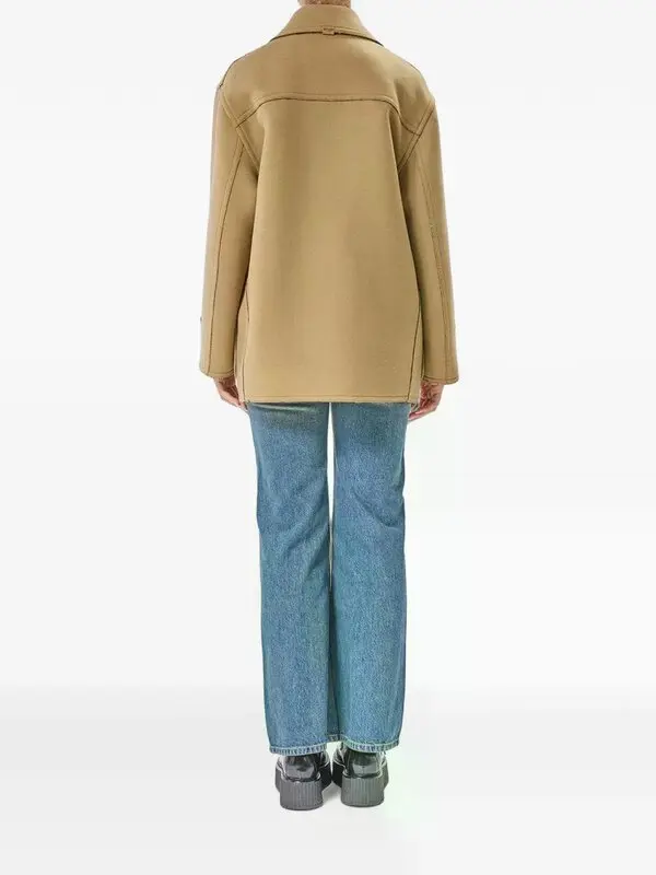 Moschino Toggle-fastening Notch-lapel Coat