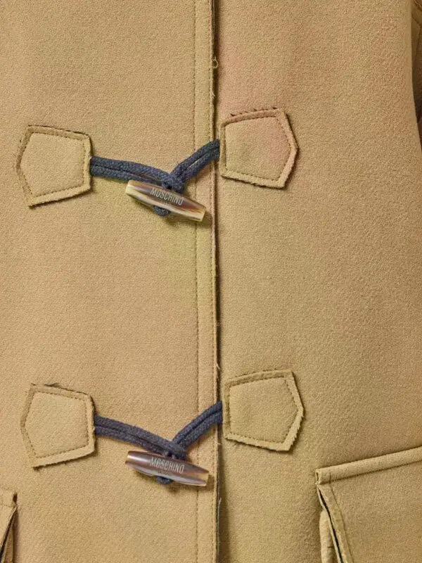 Moschino Toggle-fastening Notch-lapel Coat