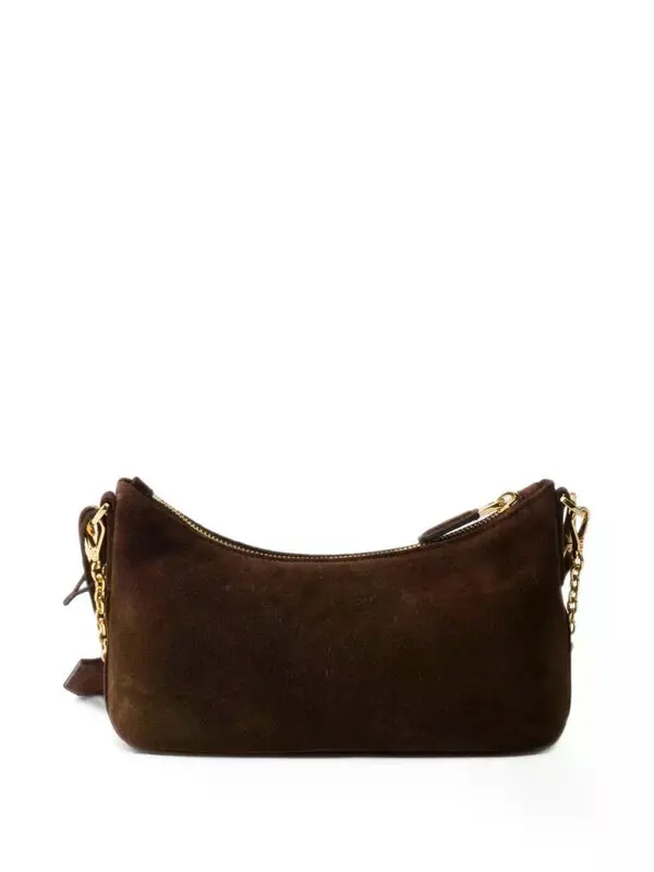 Prada Suede Shoulder Bag