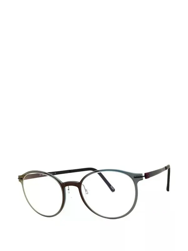 SILHOUETTE Infinity View Round-frame Glasses - Black