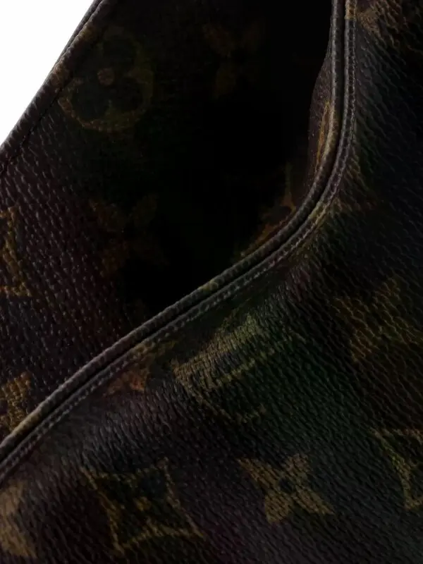 LOUIS VUITTON Vintage Sac Plat Bag Monogram Canvas Tote Bag