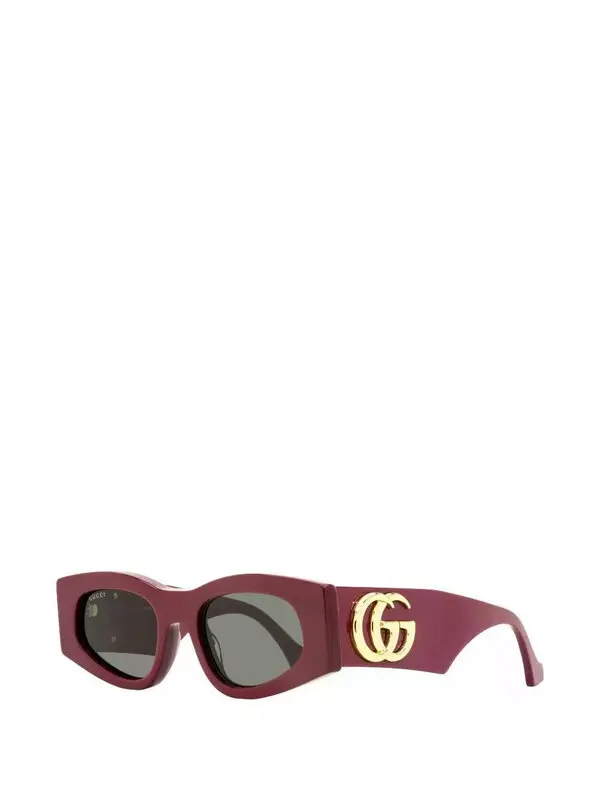 Gucci Geometric-frame Sunglasses