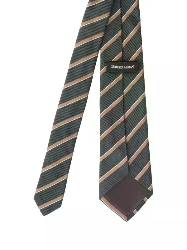 Giorgio Armani Silk Striped Tie