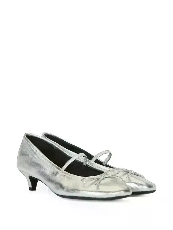 Ash Elodie Bis Bow-detail Heeled Pumps