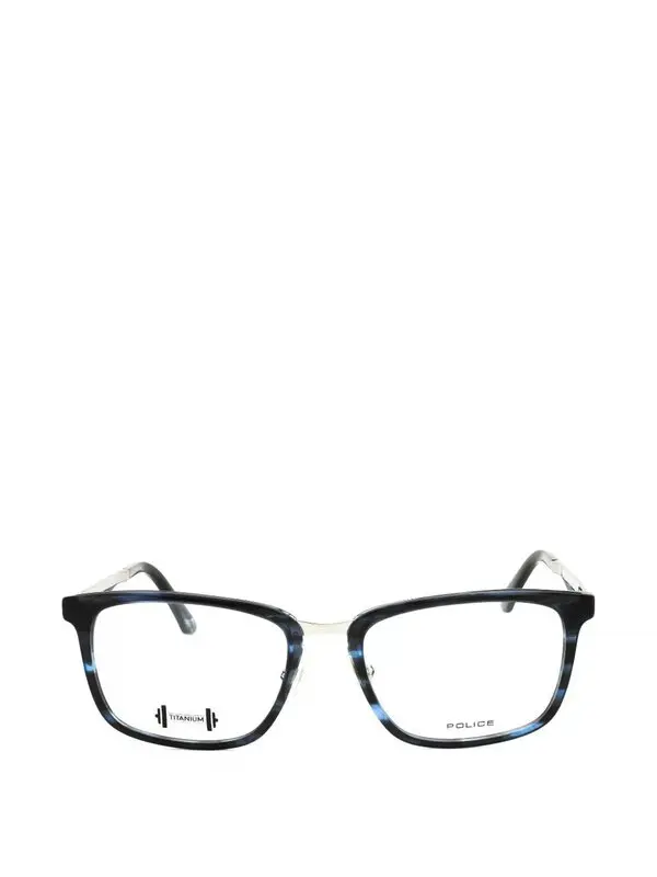 POLICE Square-frame Glasses