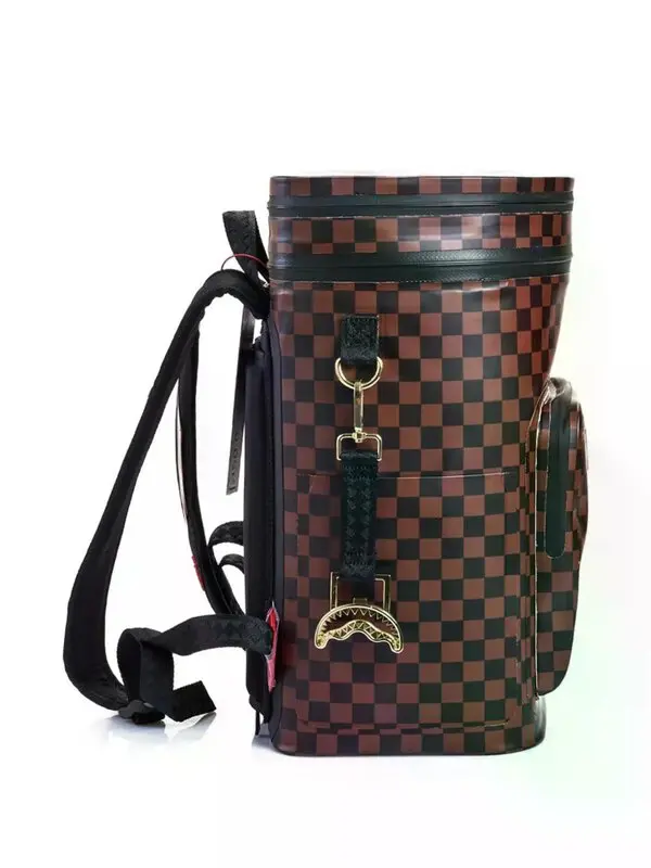 SPRAYGROUND Shark Cooler Checkered Backpack
