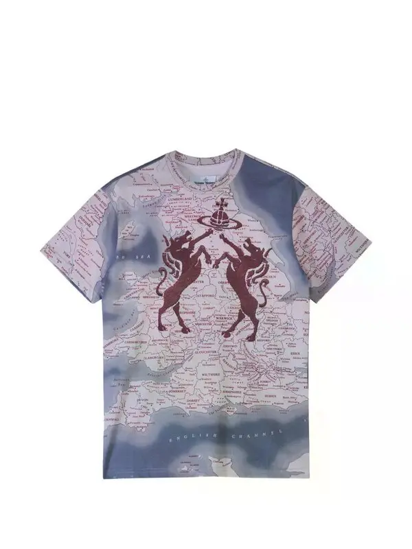 VIVIENNE WESTWOOD Horses And Orb T-shirt - Purple