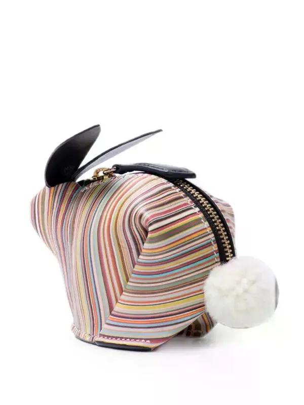 Paul Smith Stripe Rabbit Coin Pouch