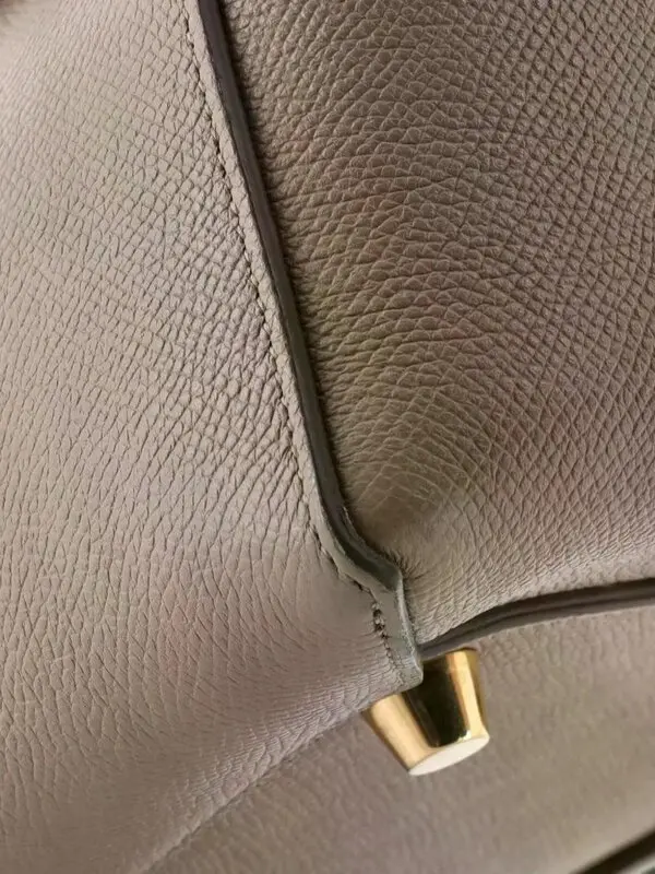 Celine Belt Bag Textured Leather Mini Shoulder Bag - Neutrals
