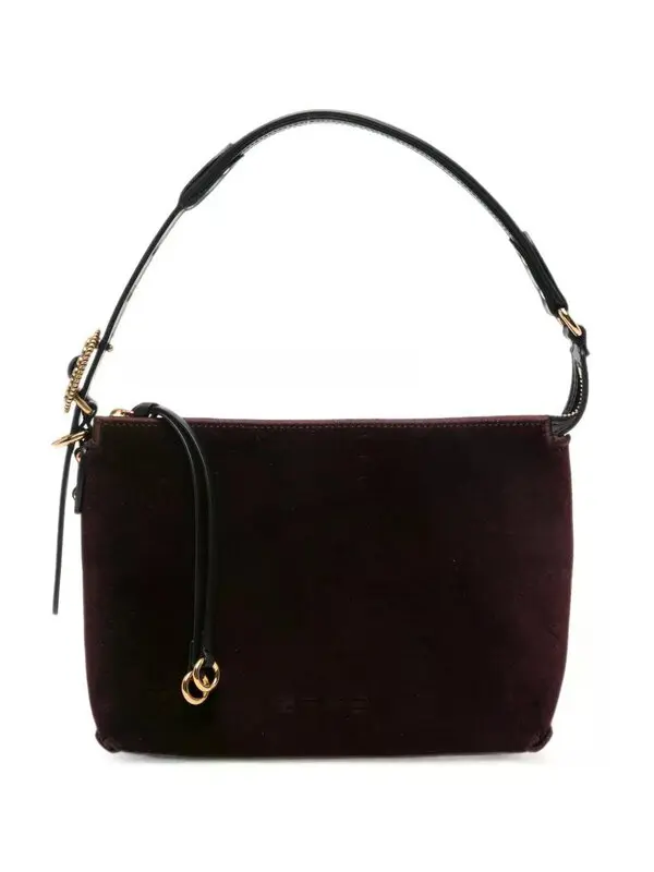 Etro Suede Shoulder Bag - Red