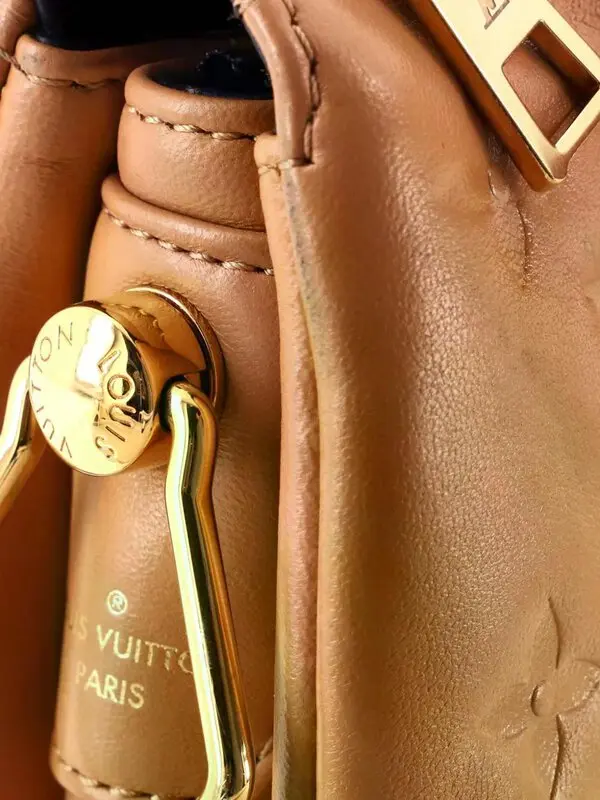 LOUIS VUITTON Coussin Bag Monogram Embossed Lambskin Pm Crossbody Bag