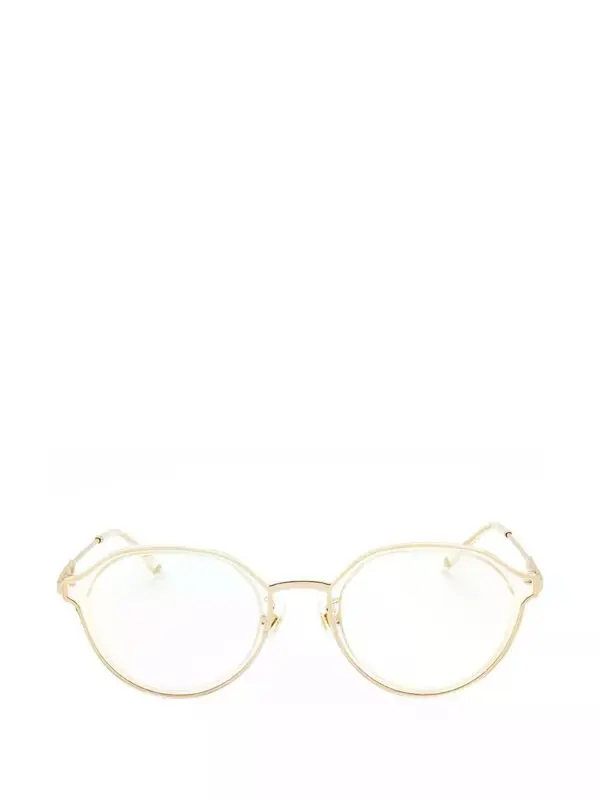 Kate Spade New York Tulip Round-frame Glasses - Neutrals
