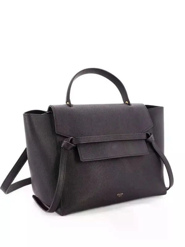 Celine Belt Bag Textured Leather Mini Shoulder Bag