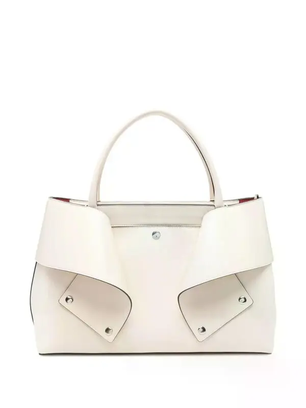 TOTEME Mercer Leather Tote Bag - Neutrals