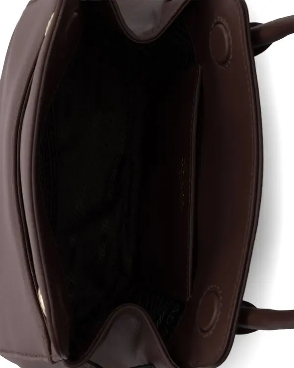 Prada Carry Leather Mini Handbag