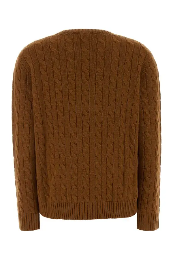 Valentino Garavani Caramel Cashmere Sweater - Brown