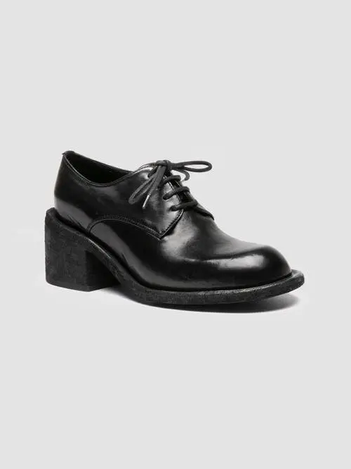 Officine Creative Wilds 001 Leather Derby Shoes - Black