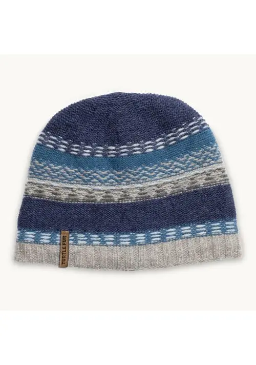 Turtle Fur Lambswool Damon Beanie - Ink