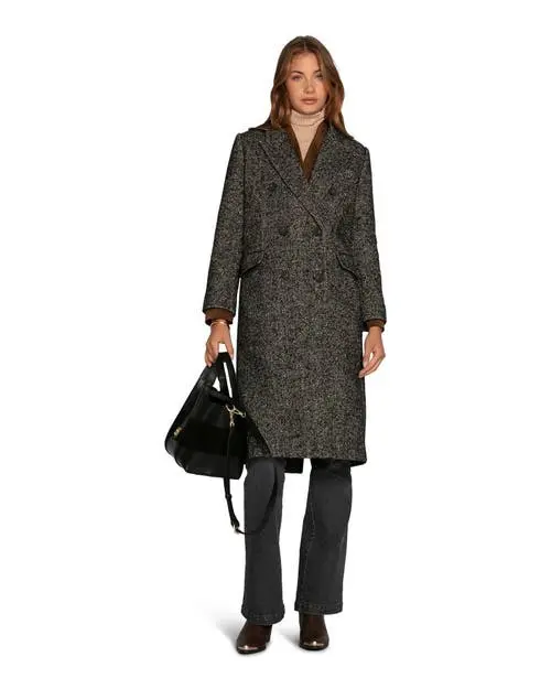 BELLE & BLOOM Wherever I Go Tweed Coat
