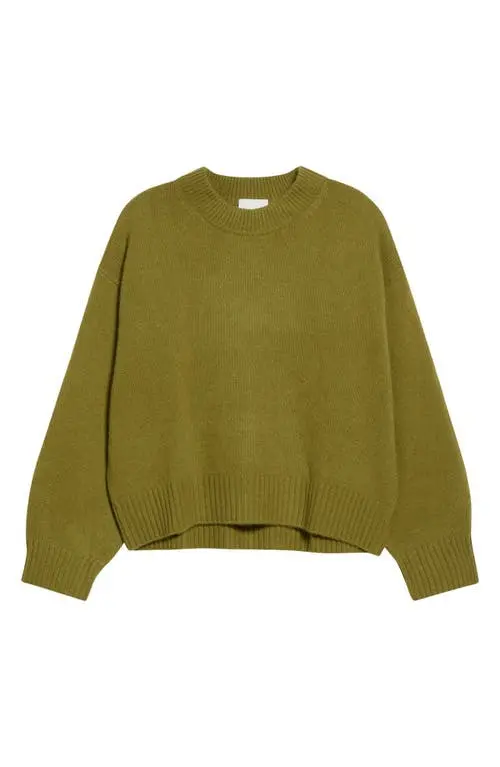 REFORMATION Cove Cashmere Oversized Crewneck Sweater