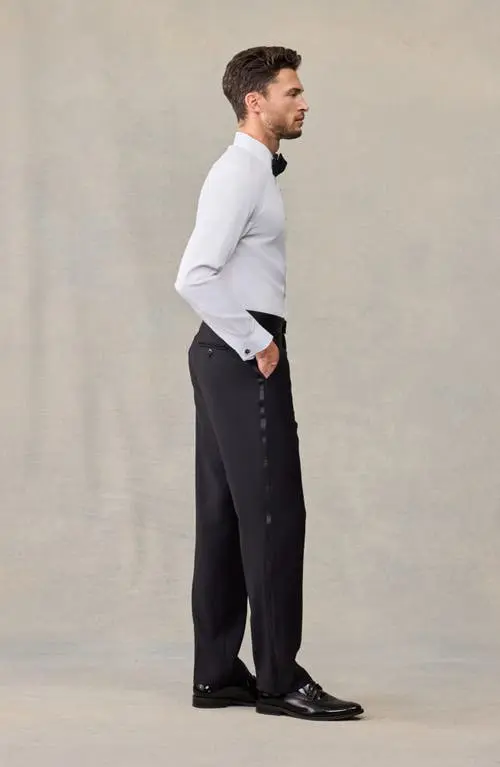 THE BLACK TUX Classic Tuxedo Pants - Black