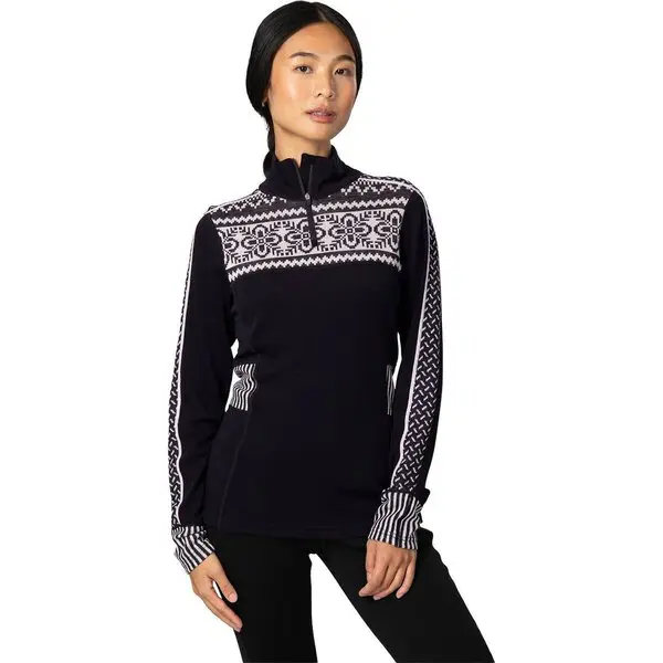 Kari Traa Ines 1/2-zip Baselayer Top - Black