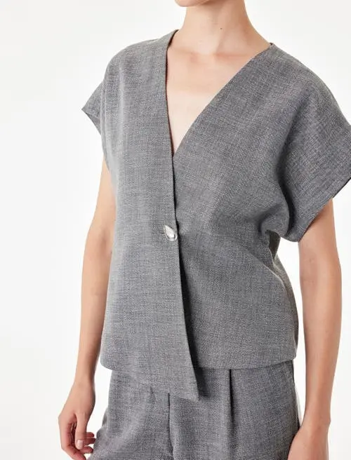 Koton V Neck Vest