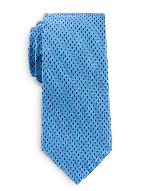 Michael Kors Big & Tall Aster Mini Neat Tie - Blue