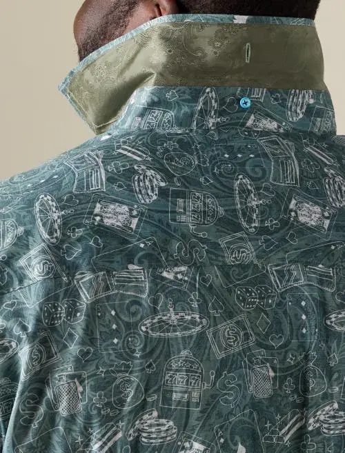 ROBERT GRAHAM BY DXL Big & Tall The Vault Sport Shirt