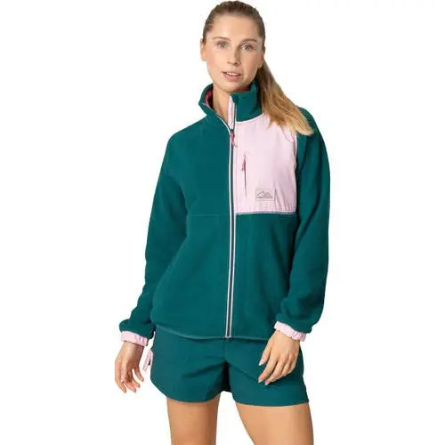 Kari Traa Emma Midlayer Fleece Jacket - Peacock