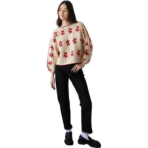 Callahan Rhodes Pullover Sweater - Creme