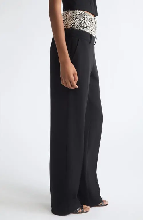 Cinq À Sept Crystal Ivy Dionne Wide Leg Pants