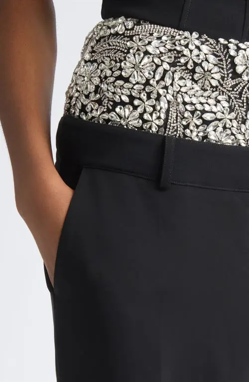 Cinq À Sept Crystal Ivy Dionne Wide Leg Pants