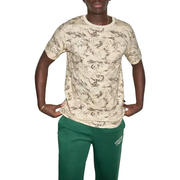 CONVERSE All Over Print Camo Tee - Papyrus Multi