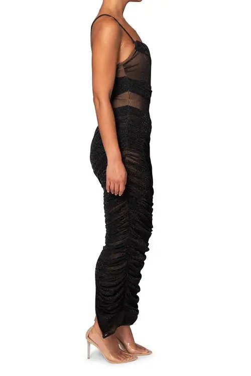JLUXLABEL Catalina Lurex Knit Maxi Dress