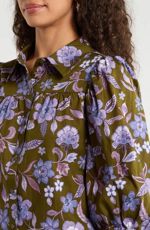 SUGARLIPS Fae Front Button Shirt