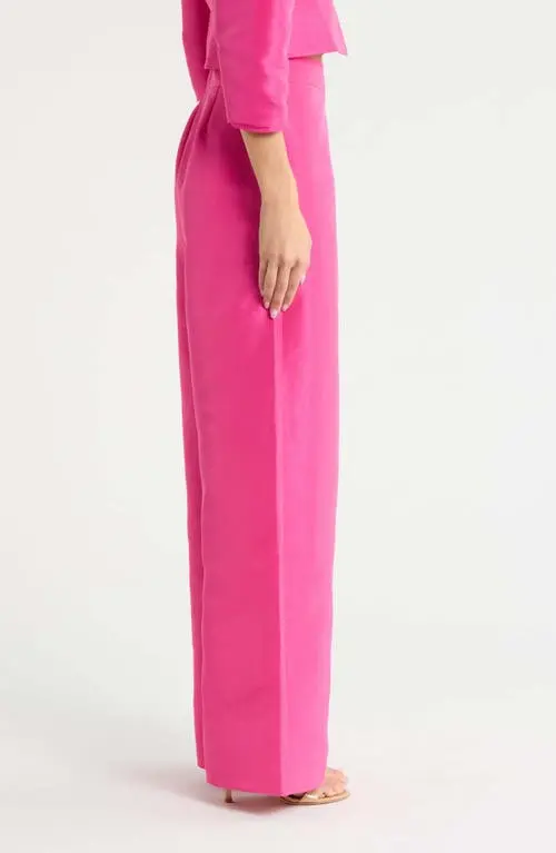 SUGARLIPS Hestia Wide Leg Pants - Fuchsia