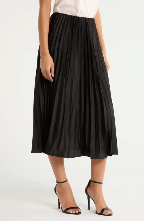 SUGARLIPS Sidney Pleated Maxi Skirt